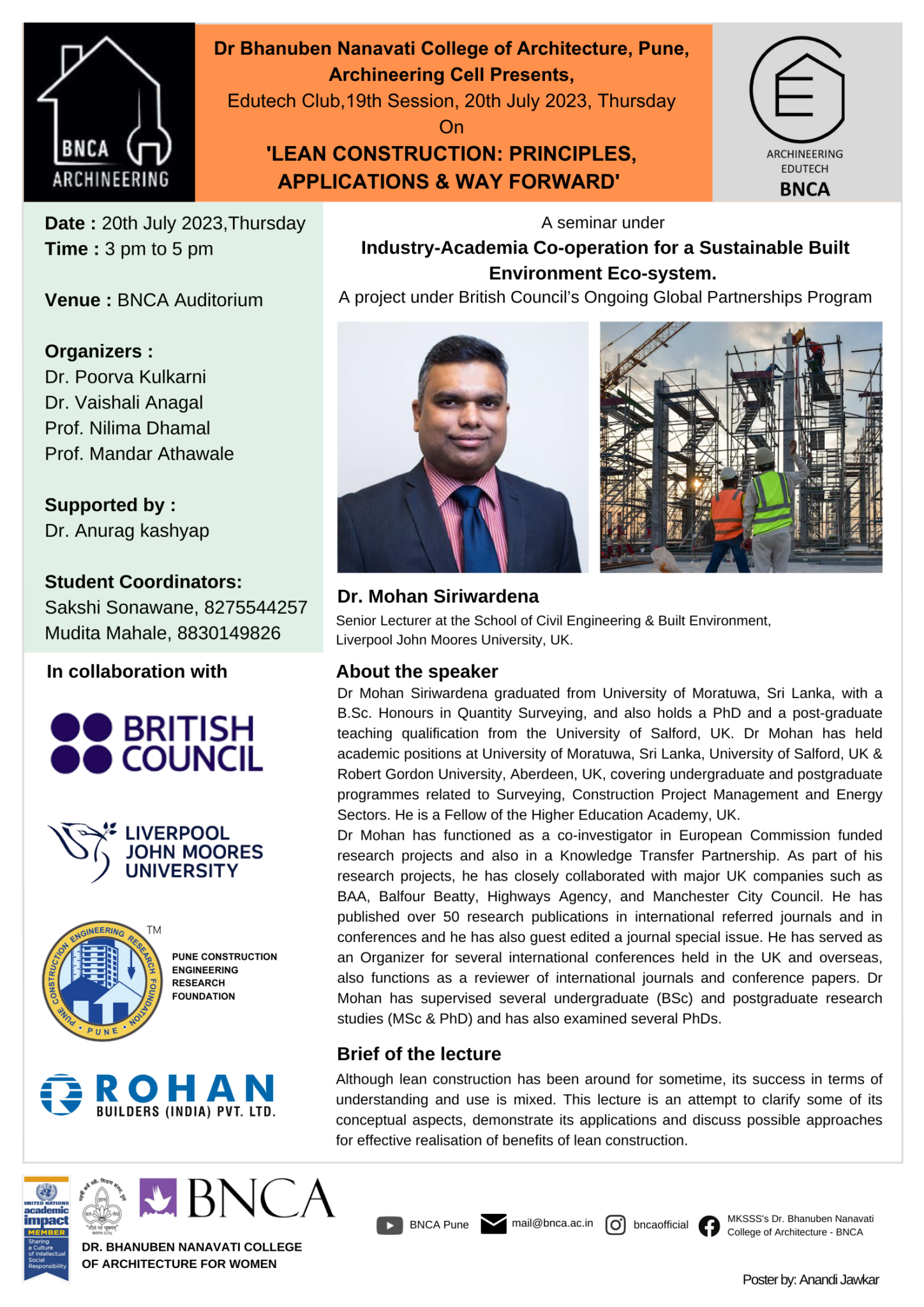Edutech Club – Dr. Bhanuben Nanavati College of Architecture