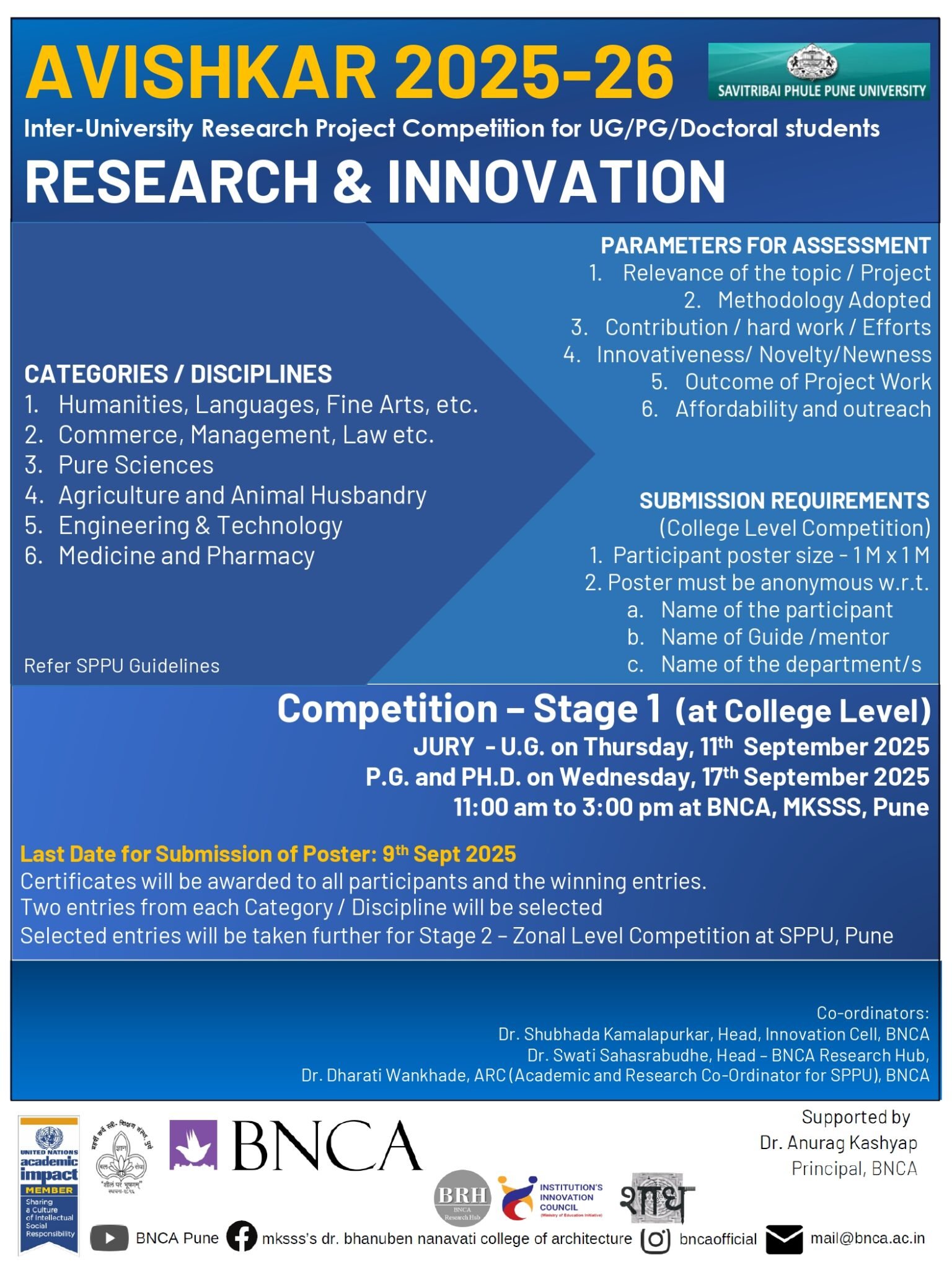 AVISHKAR 2025-26 – Dr. Bhanuben Nanavati College of Architecture